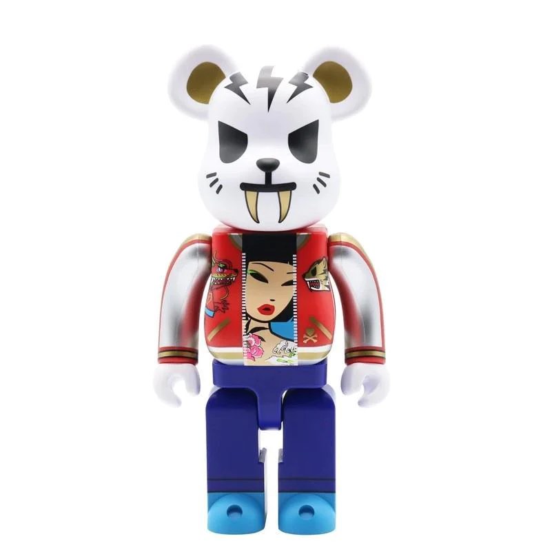 Tokidoki Bearbrick Electric Tiger 400% be@rbrick bear brick, Hobbies ...