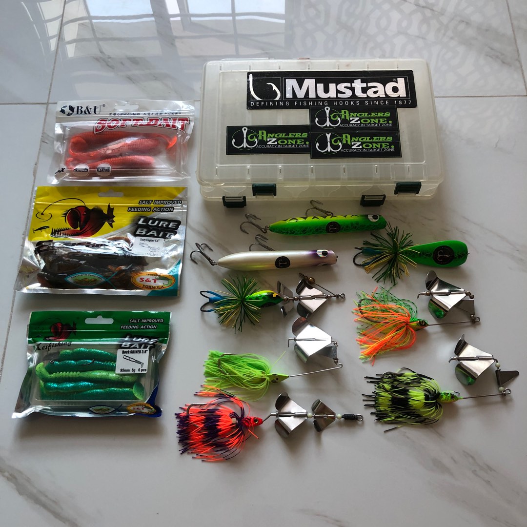 Toman Giant Snakehead Lures, Sports Equipment, Fishing on Carousell