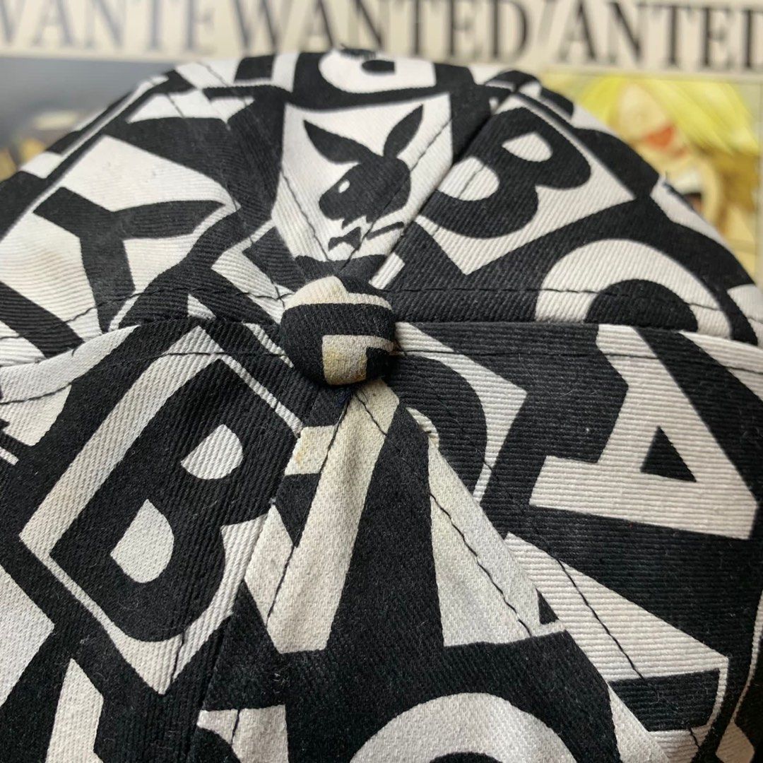 Topi PlayBoy Pattern on Carousell