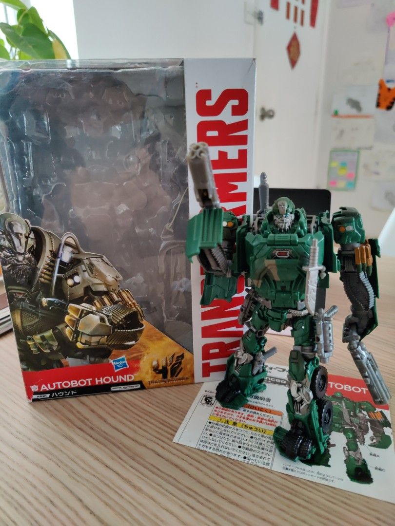 Transformers Autobot Hound Japanese Edition, 興趣及遊戲, 玩具 & 遊戲類 - Carousell