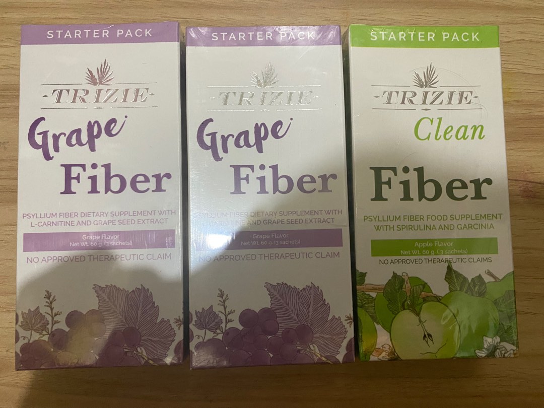 Trizie Fiber 6 sachets, Food & Drinks, Other Food & Drinks on Carousell