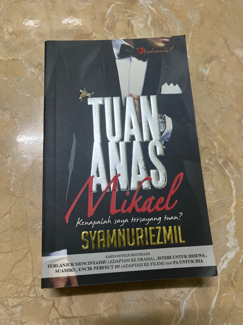 Novel Tuan Anas Mikael Karya Syamnuriezmil Preloved Hobbies And Toys 9608