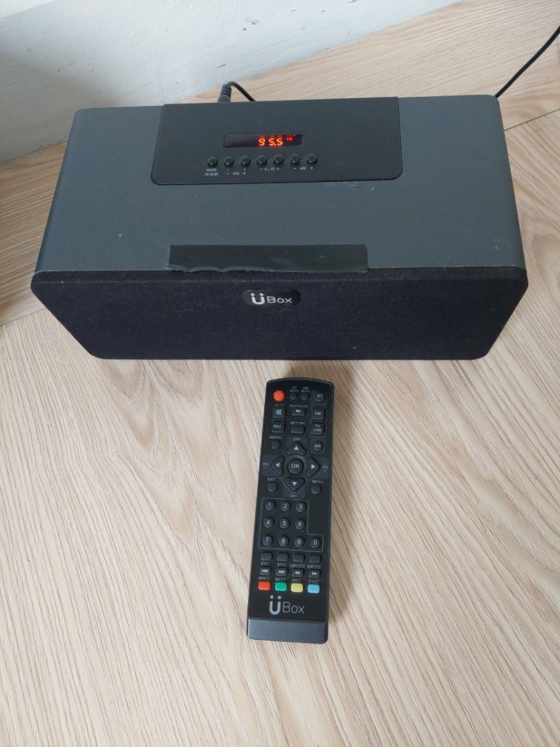 UBox 2.0 8in1 multimedia box Digital TV/ FM Radio/ BT Speaker/ Karaoke ...