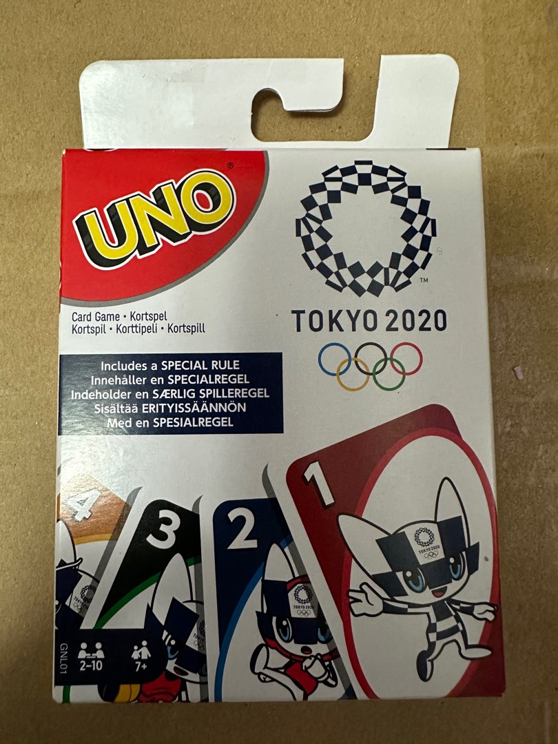 Uno Tokyo 2020, 興趣及遊戲, 玩具 & 遊戲類 - Carousell