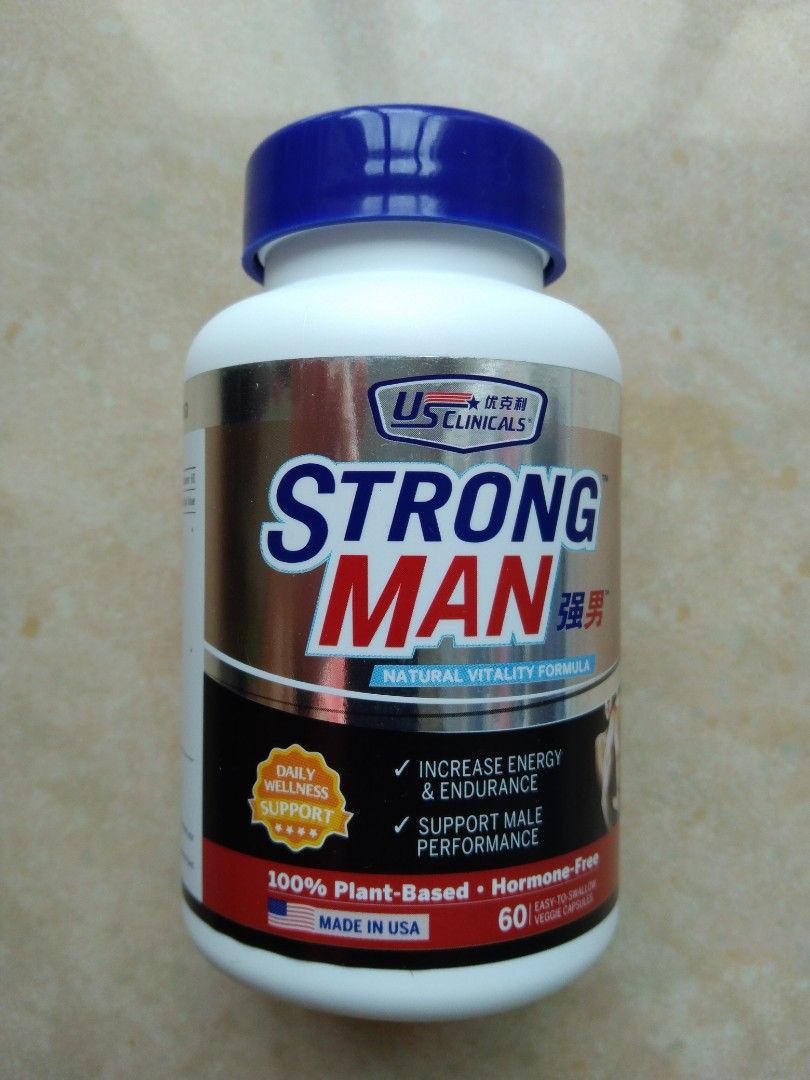 US Clinicals StrongMan, Health & Nutrition, Health Supplements ...