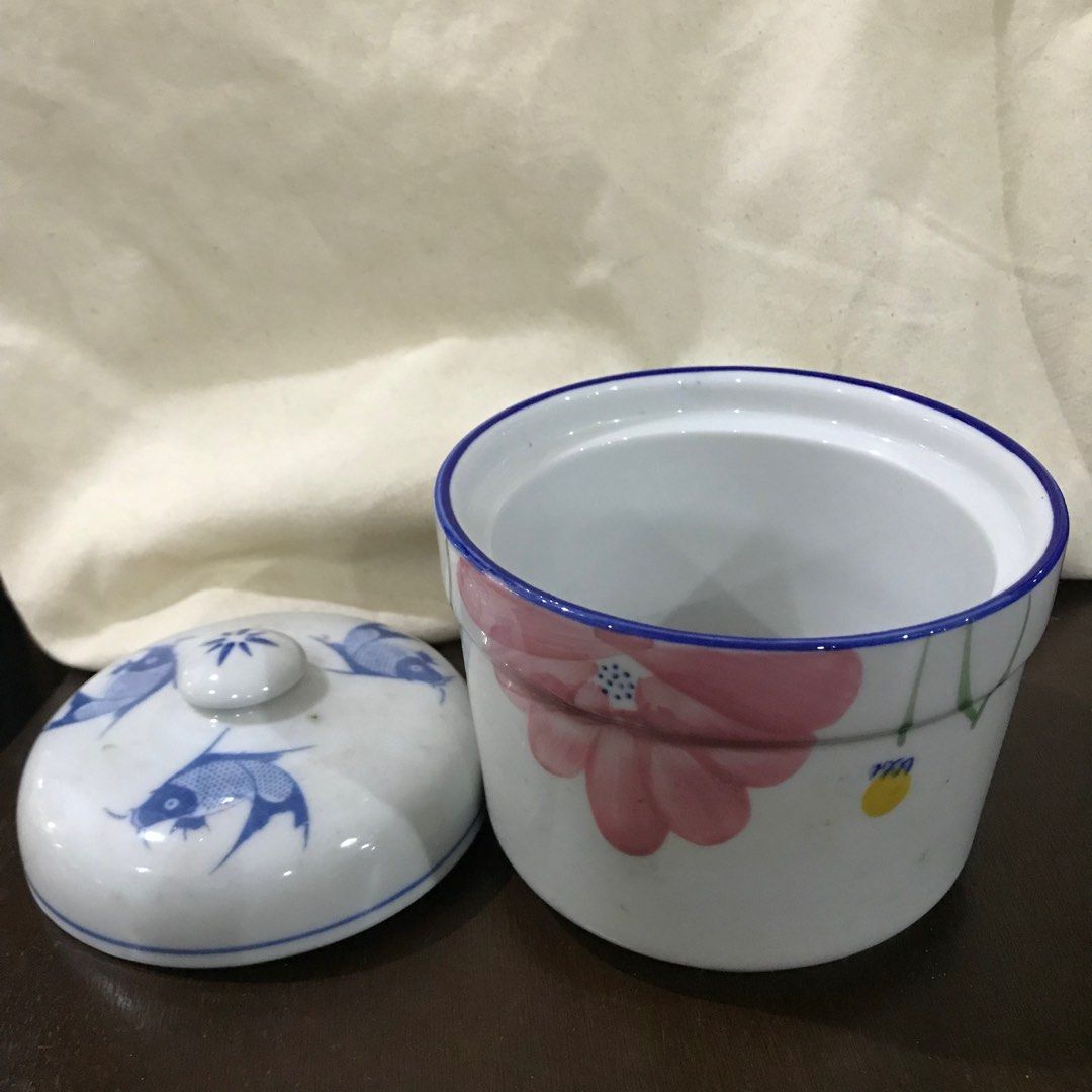 Vintage container ceramic, Furniture & Home Living, Home Decor, Vases ...