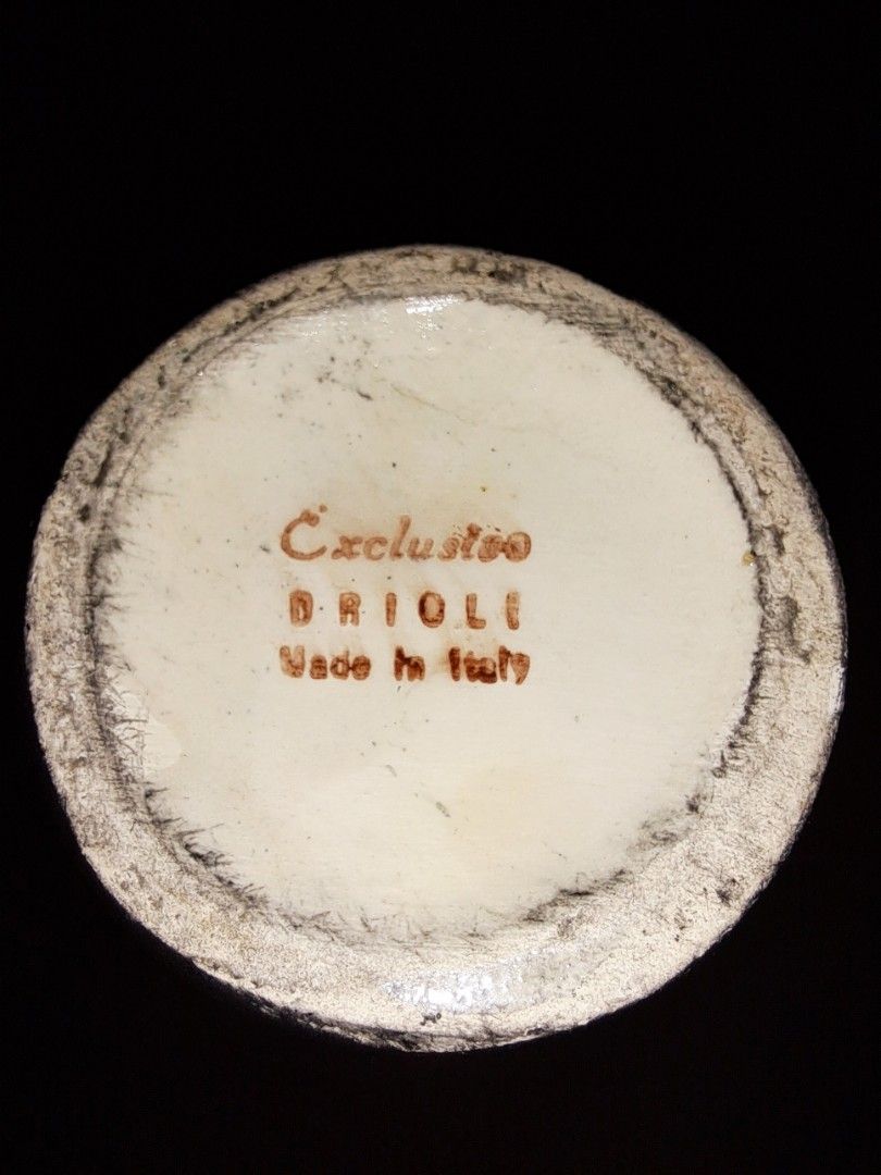 Vintage Drioli Ceramic Decanter / Bottle, Made in Italy. Circa 1960 ...