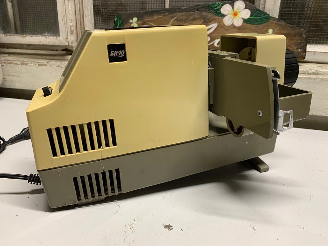 Vintage Elmo Slide Projector Auto Changer 2 from Japan 100volts ...