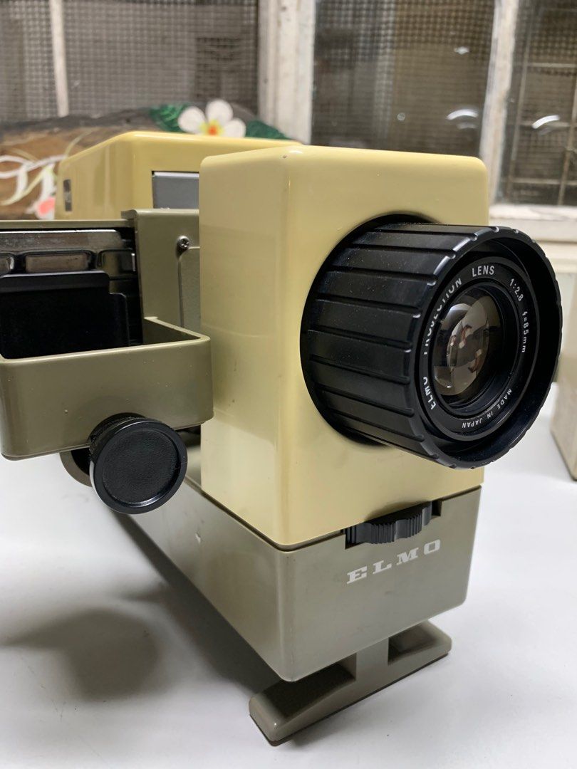Vintage Elmo Slide Projector Auto Changer 2 from Japan 100volts ...