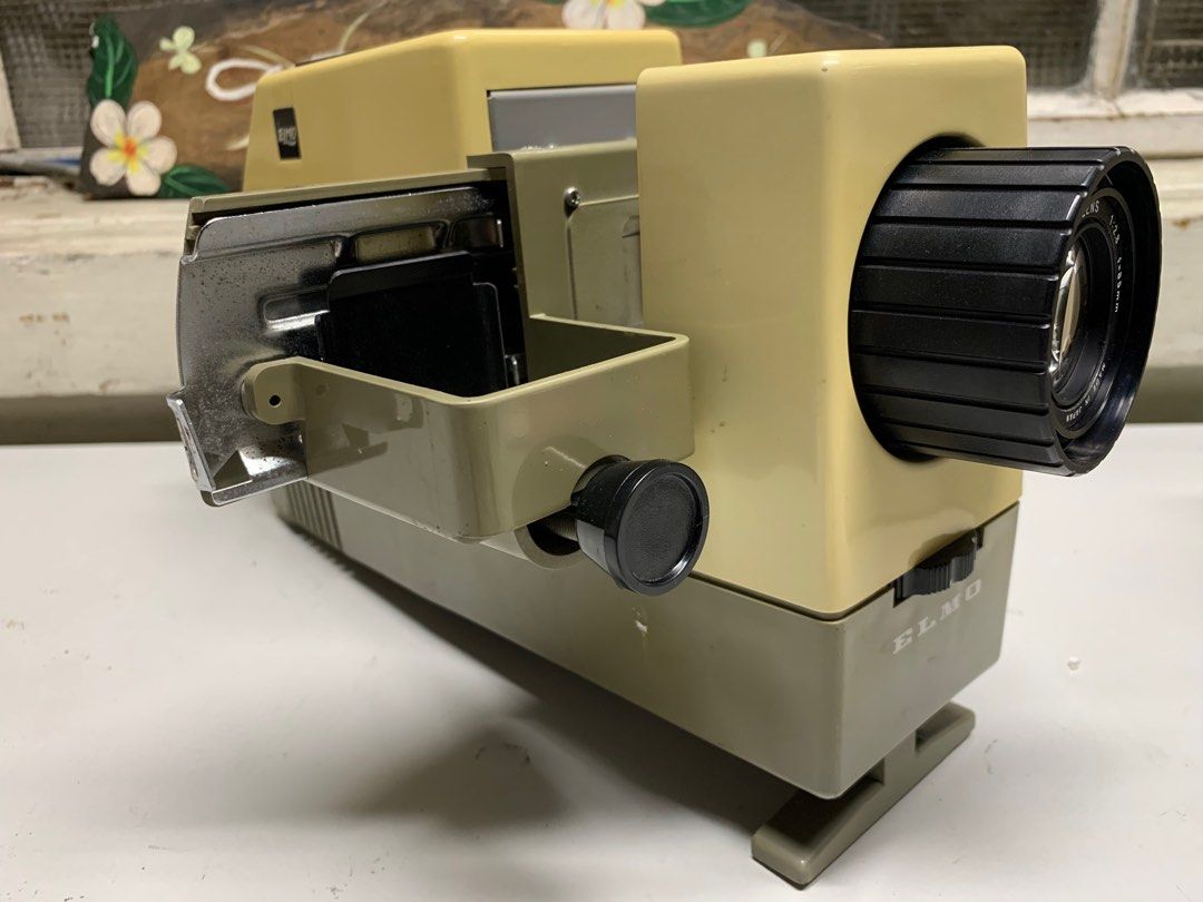 Vintage Elmo Slide Projector Auto Changer 2 from Japan 100volts ...