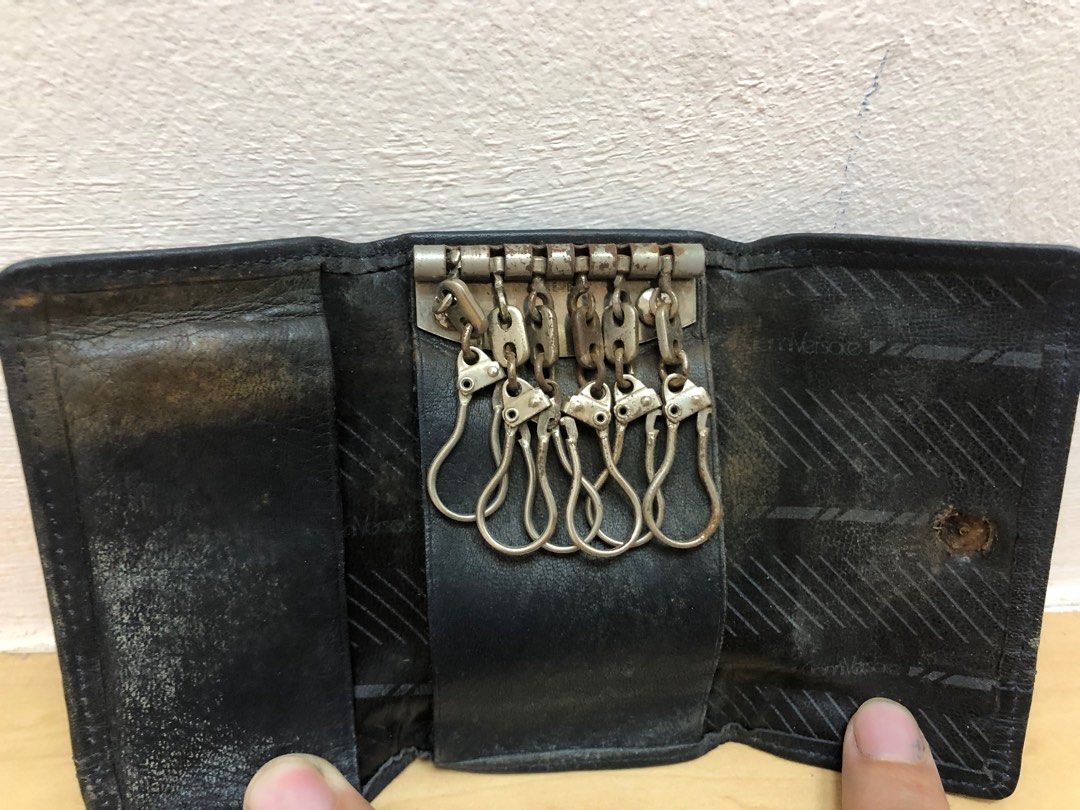 Vintage Gianni Versace Key Pouch, Luxury, Bags & Wallets on Carousell