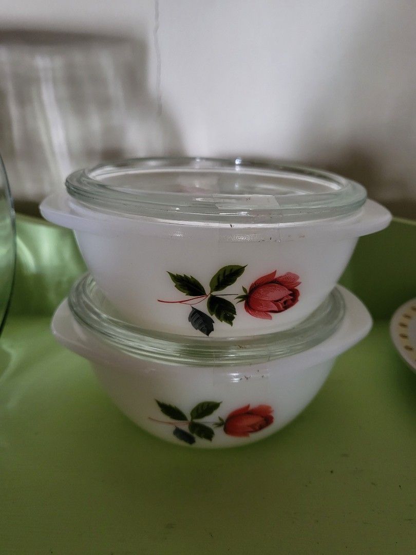 Vintage mini Pyrex Casserole with Lid, Furniture & Home Living ...