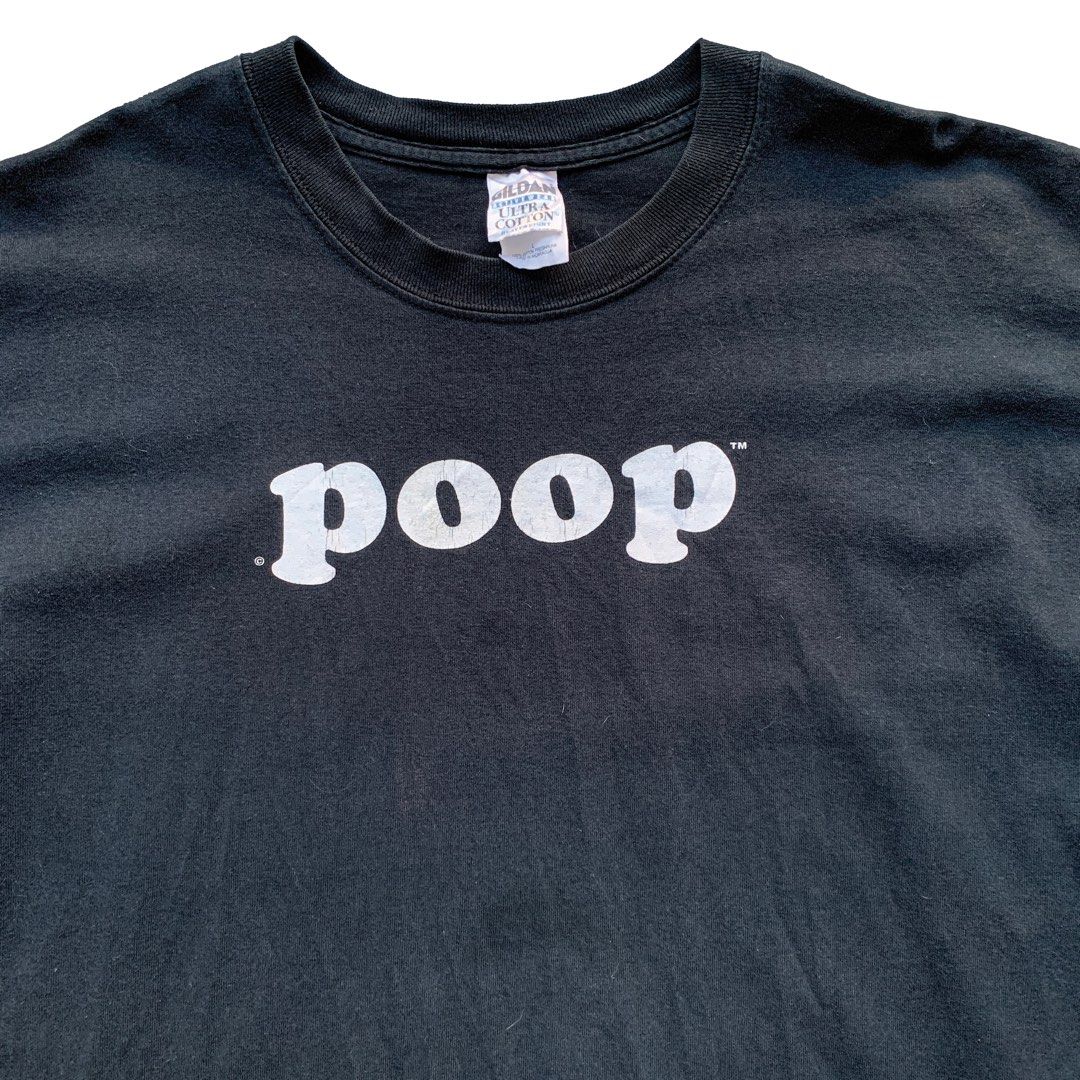 Vintage Poop Statement Tee Shirt, Men's Fashion, Tops & Sets, Tshirts ...