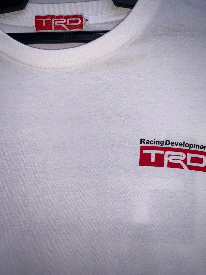 Vintage TRD Toyota Motor Sport Racing Development Tee, Men's Fashion ...
