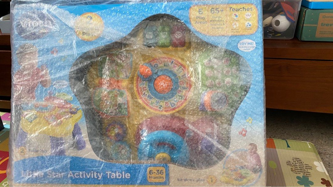 Vtech little stars activity table, Babies & Kids, Infant Playtime on ...