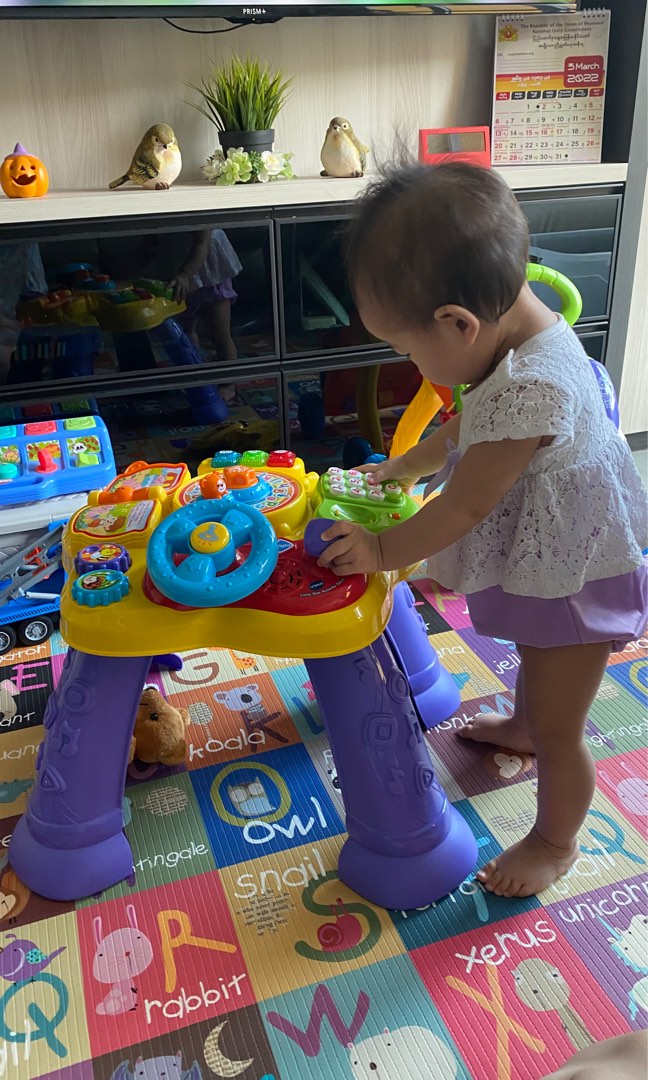 Vtech little stars activity table, Babies & Kids, Infant Playtime on ...