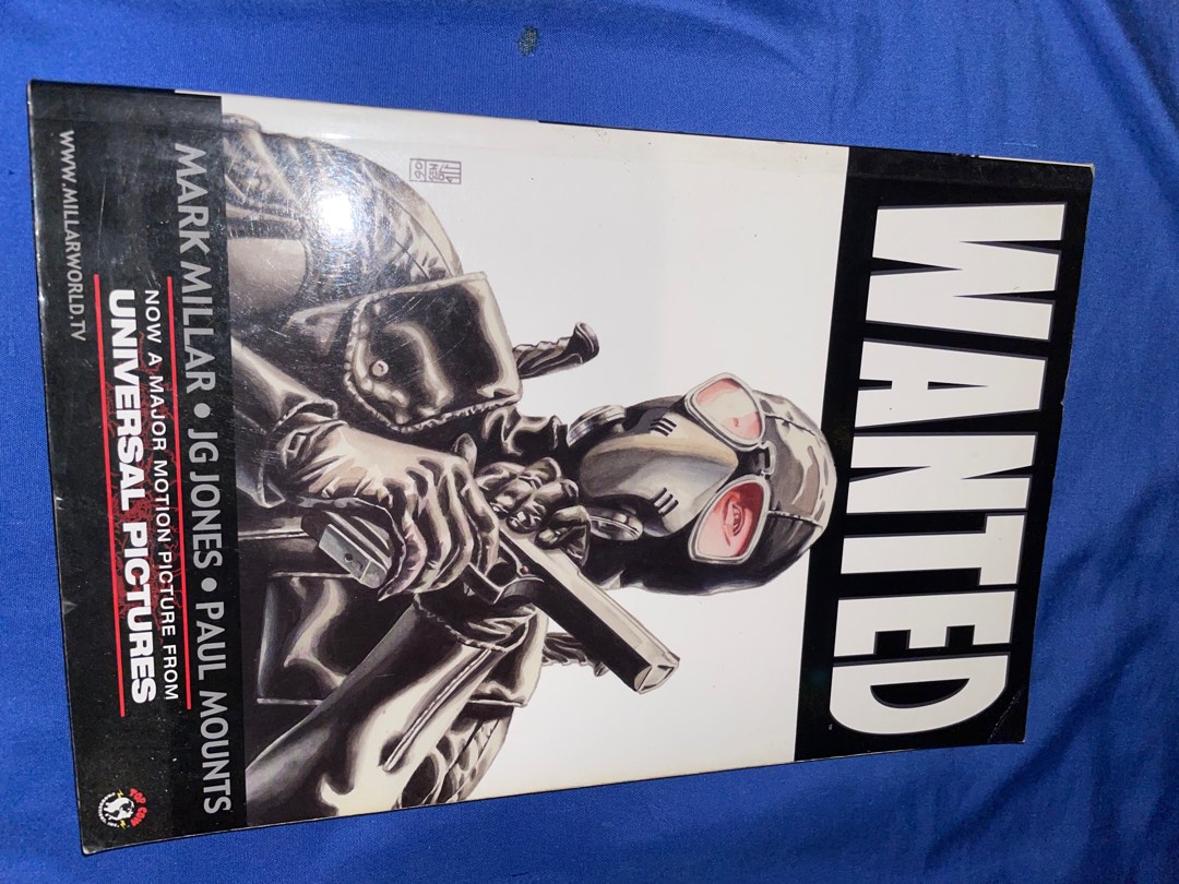 Wanted Graphic Novel on Carousell