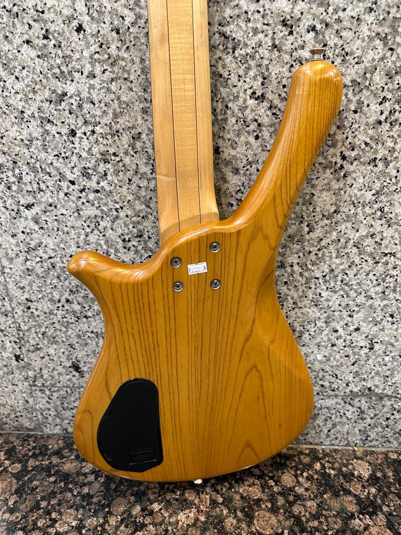 WARWICK ROCKBASS FORTRESS, 5-STRING - HONEY VIOLIN TRANSPARENT SATIN ...