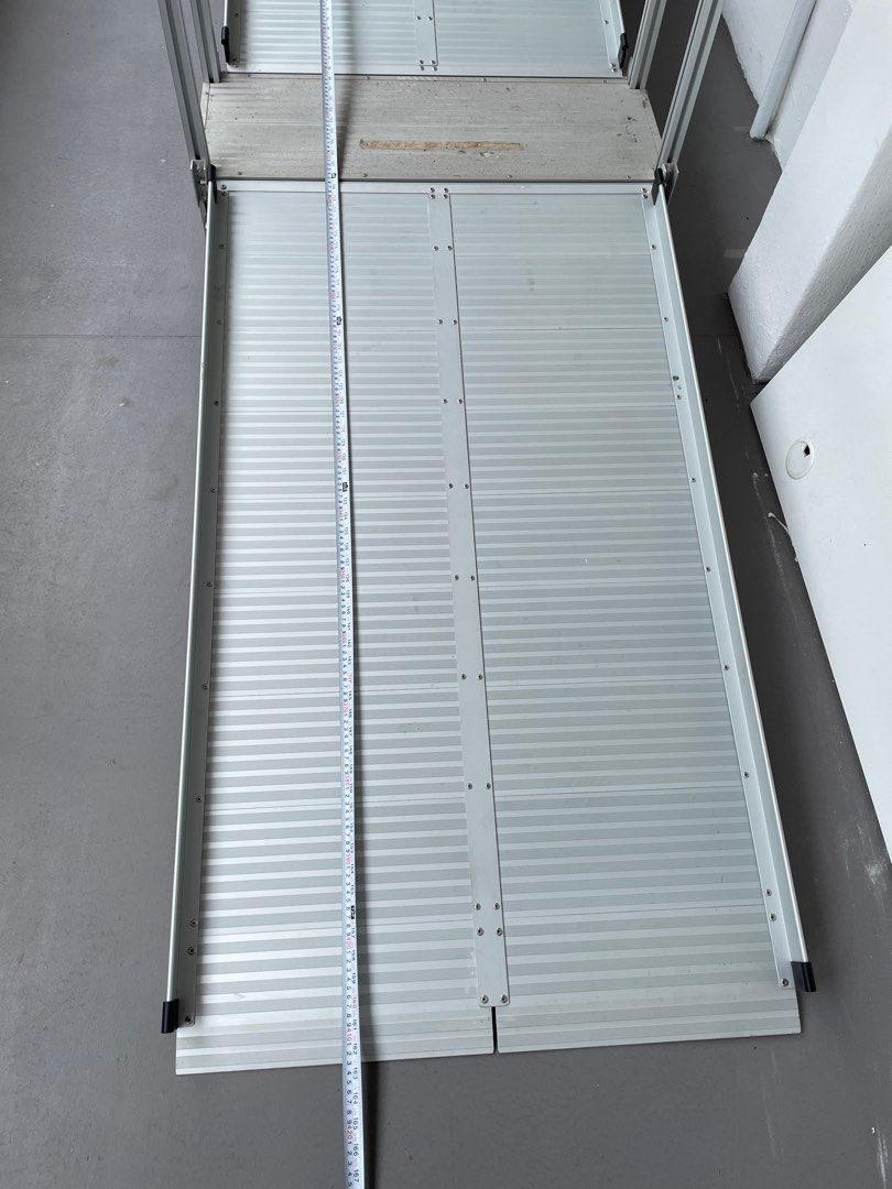 Wheelchair ramp for HDB, Health & Nutrition, Assistive & Rehabilatory ...
