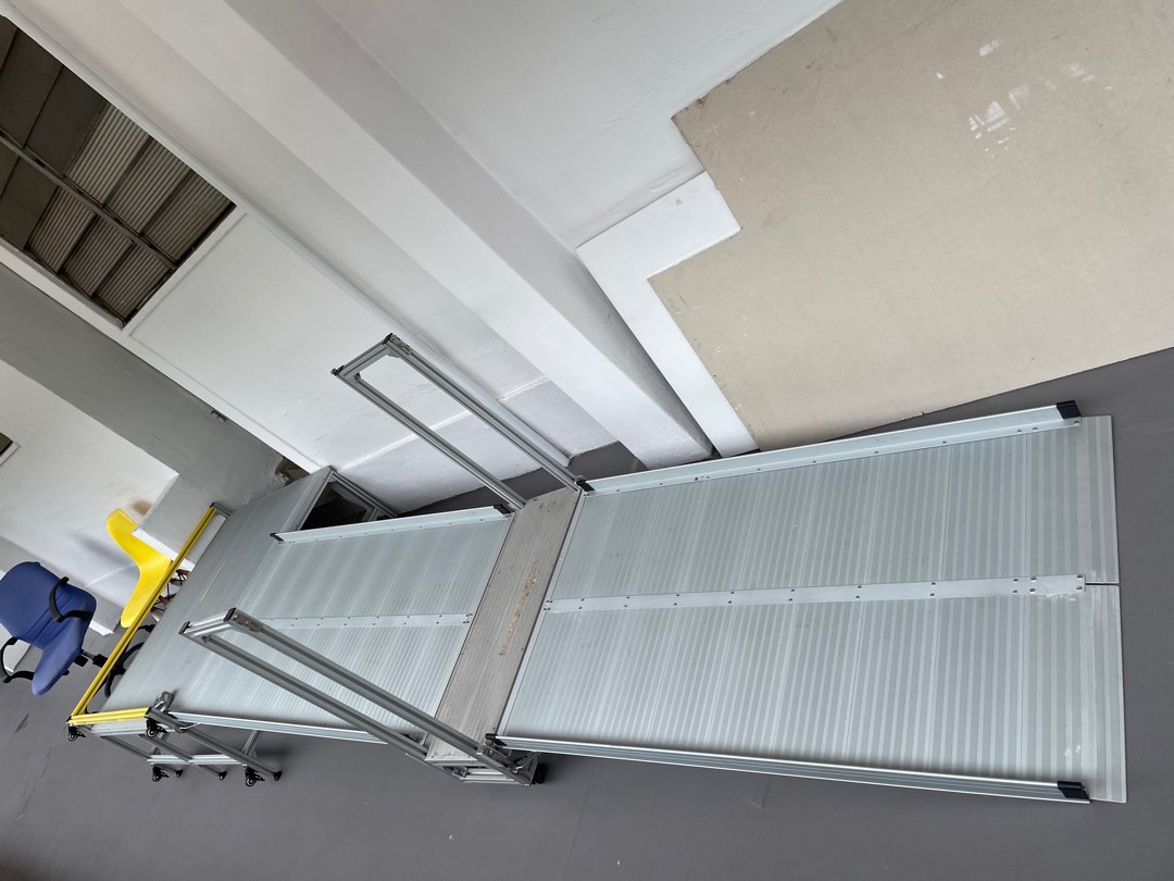 Wheelchair ramp for HDB, Health & Nutrition, Assistive & Rehabilatory ...
