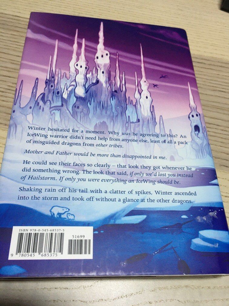 Wings of fire - winter turning Hardcover, Hobbies & Toys, Books ...