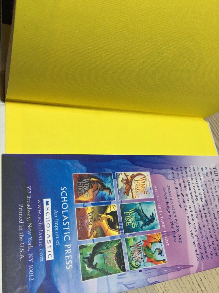 Wings of fire - winter turning Hardcover, Hobbies & Toys, Books ...