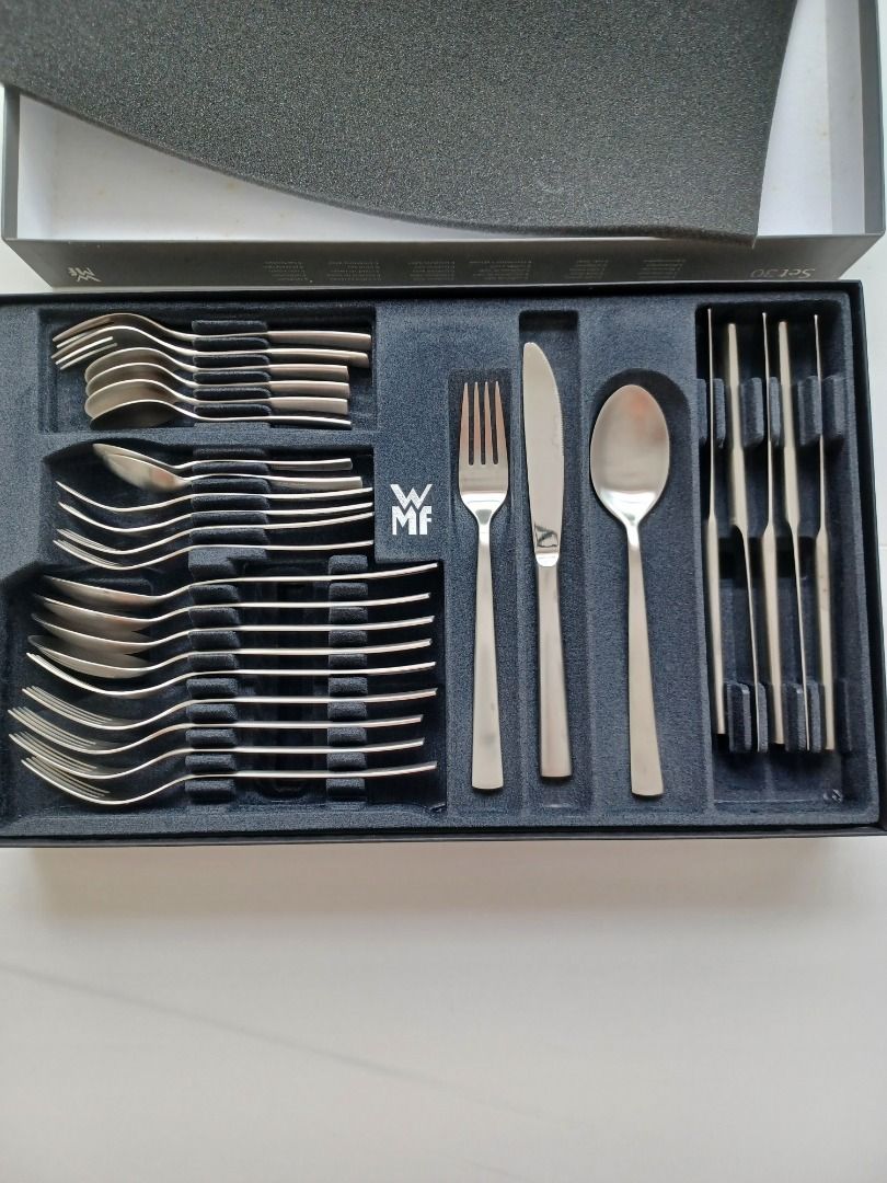 WMF Set 30 PHILADELPHIA MATT - CUTLERY SET, Furniture & Home Living ...