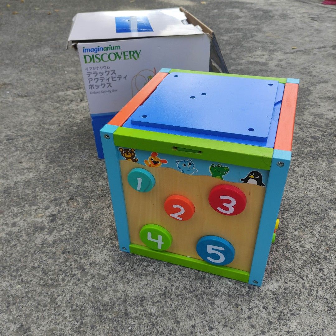 wooden activity box japan surplus, Hobbies & Toys, Toys & Games on ...