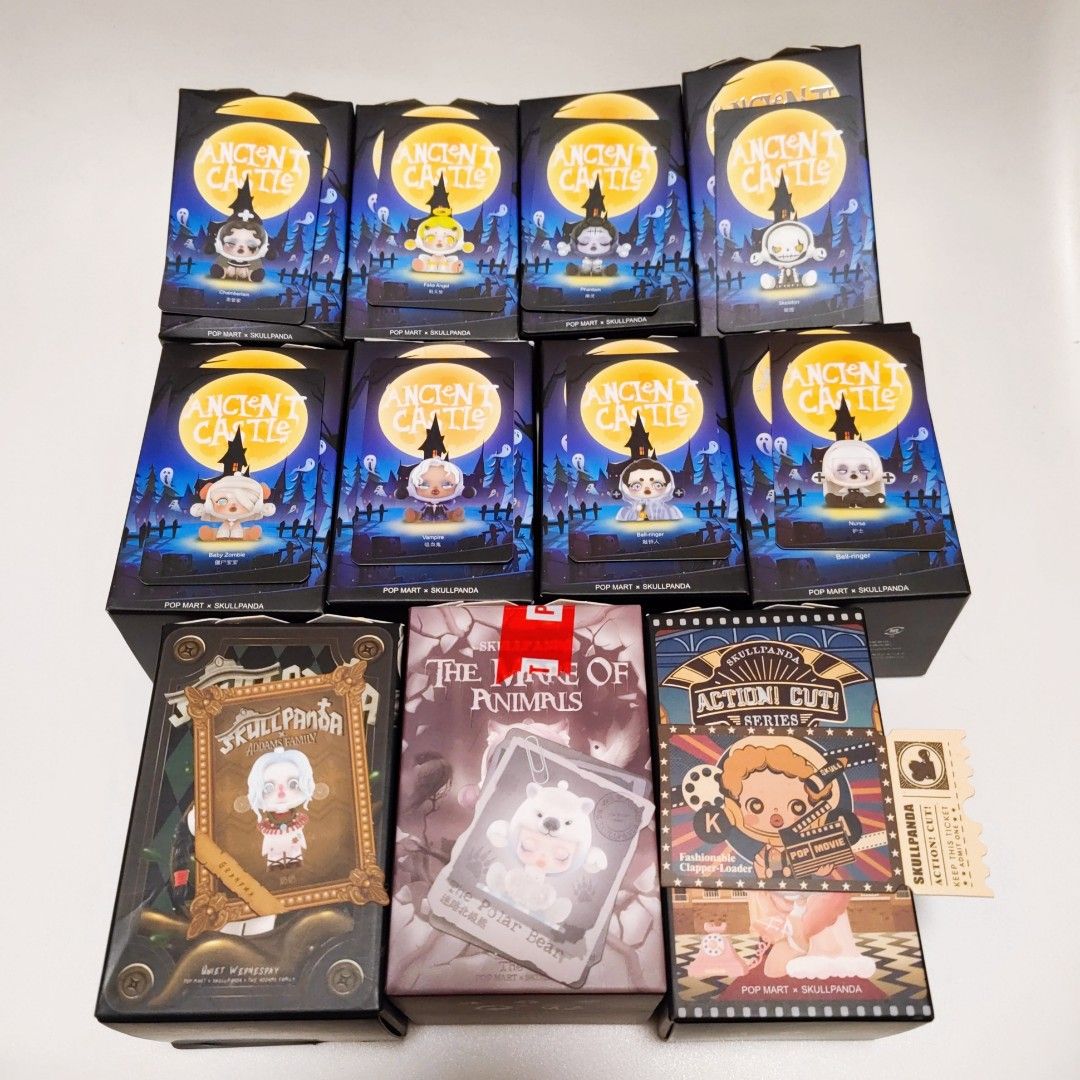 WTS - POP MART Skull Panda skullpanda Ancient Castle series - Bloody ...
