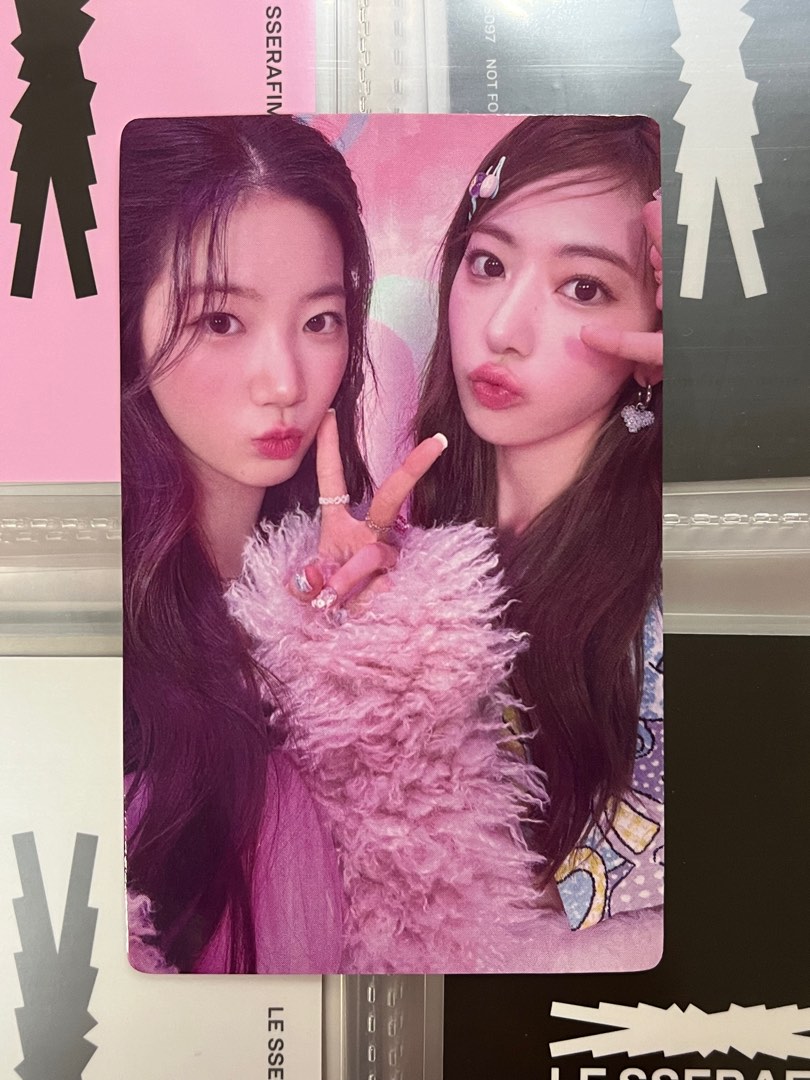 wtt le sserafim japan album pc, Hobbies & Toys, Memorabilia ...