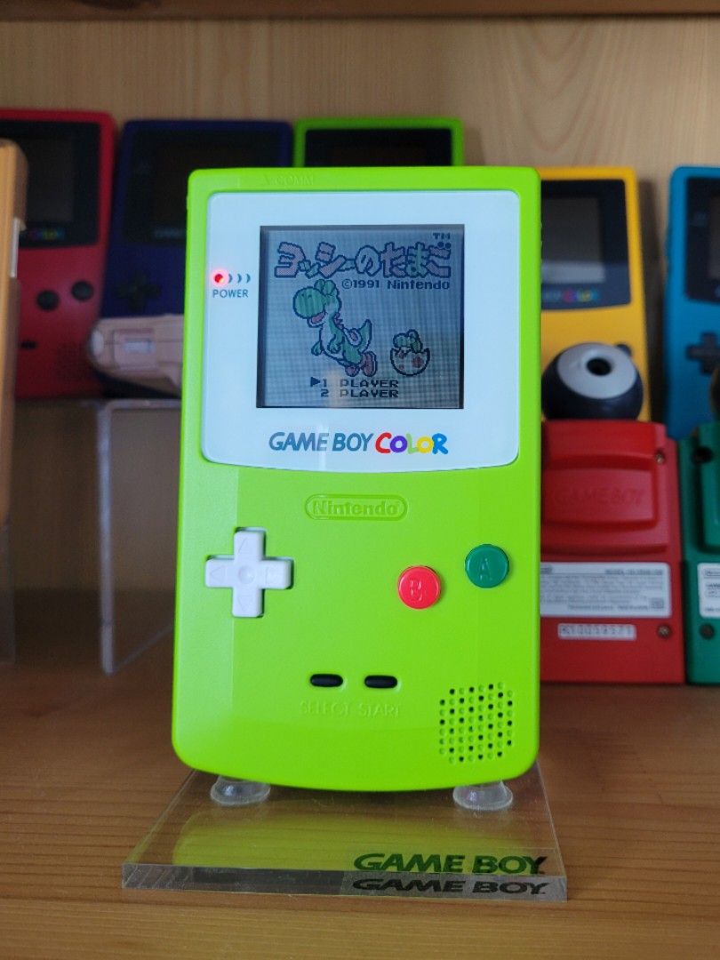Yoshi Gameboy Color Nintendo Game Boy GBC, Video Gaming, Video Game ...