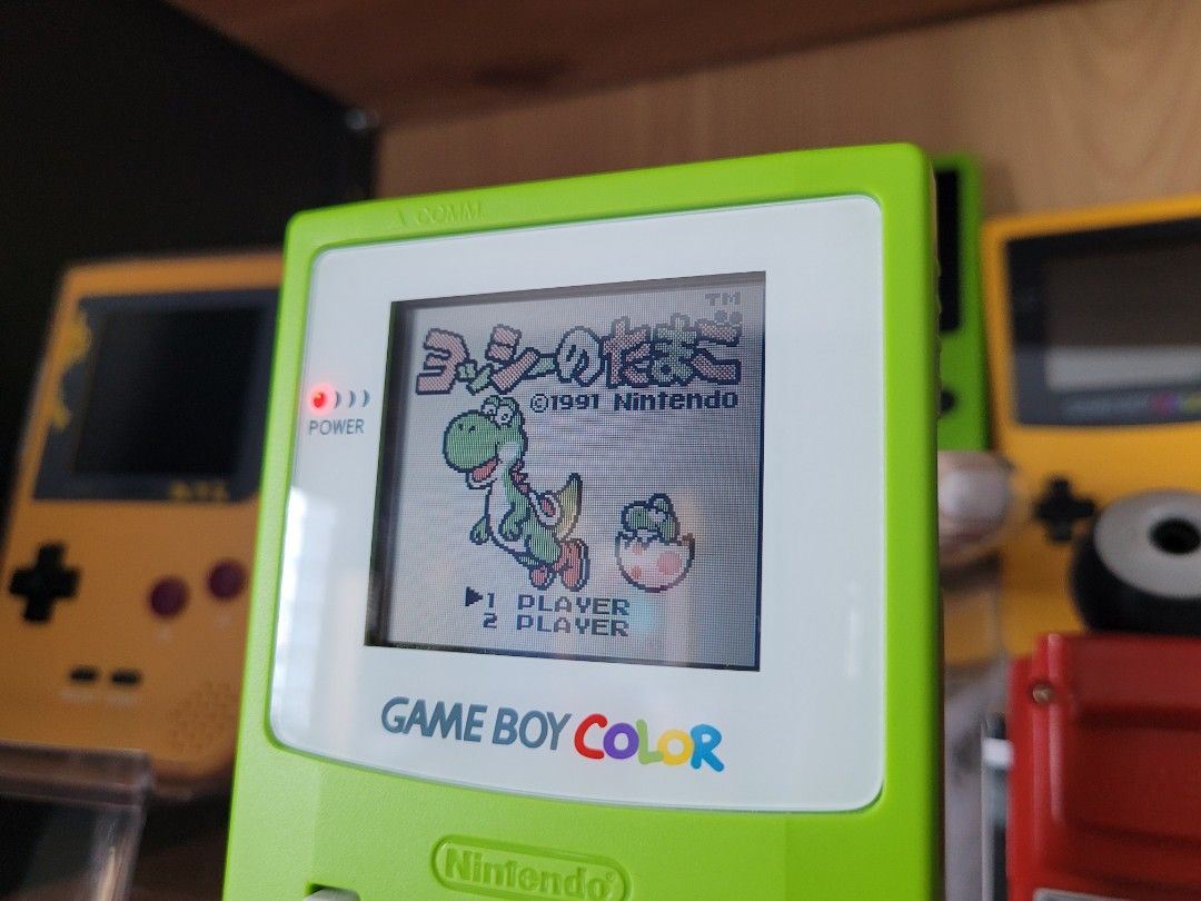 Yoshi Gameboy Color Nintendo Game Boy GBC, Video Gaming, Video Game ...