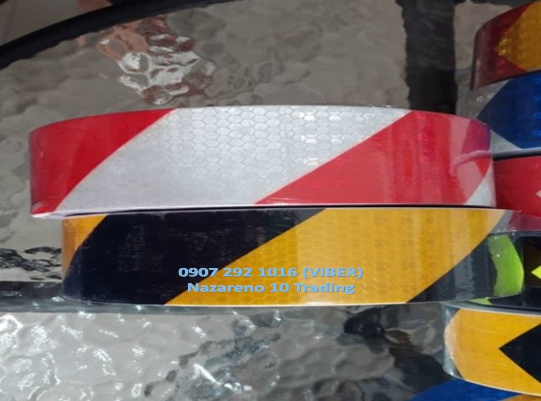 Zebra type reflectorized sticker 55 on Carousell