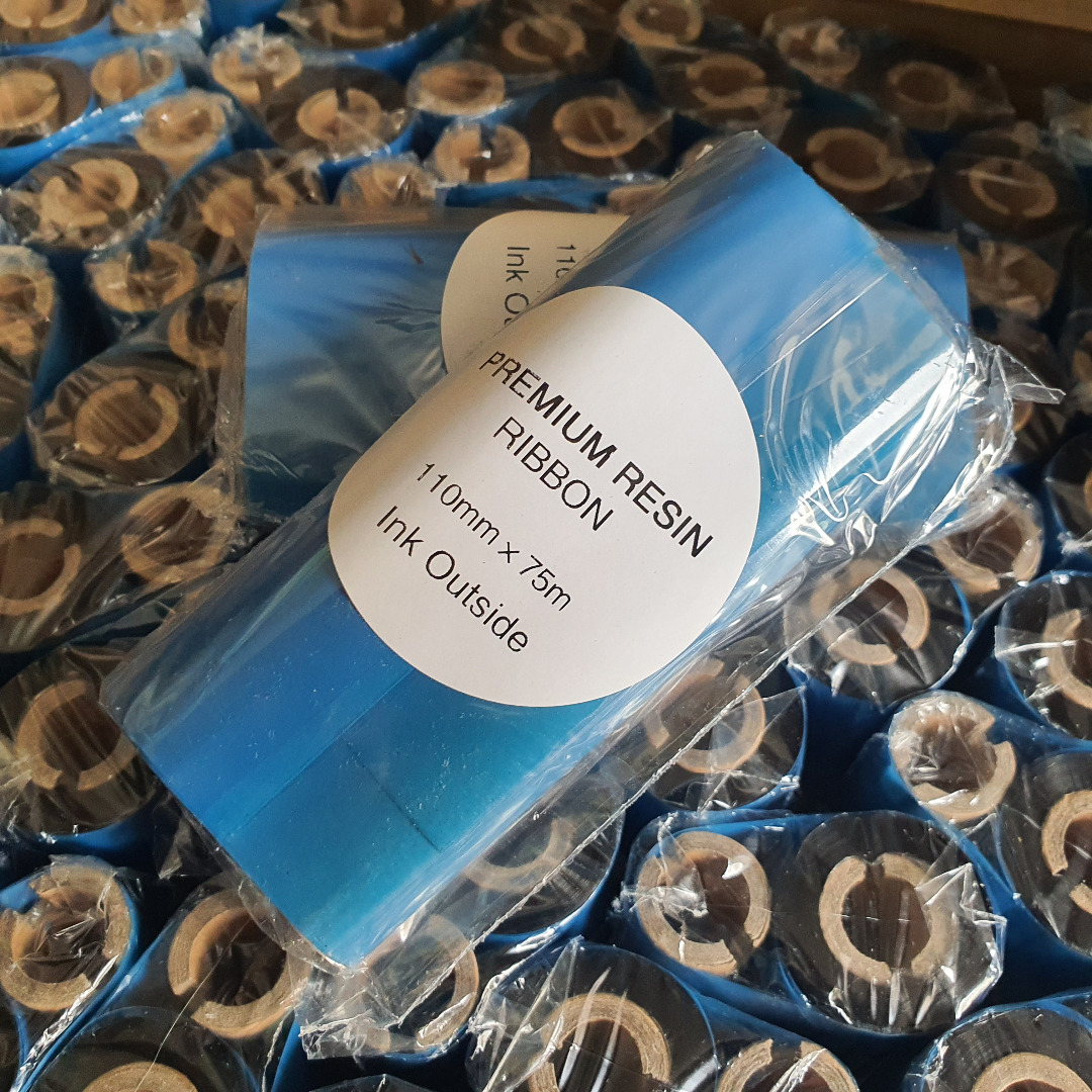 110mm x 75M Primium Barcode Ribbon Wax Sato Thermal Ribbon, Commercial ...