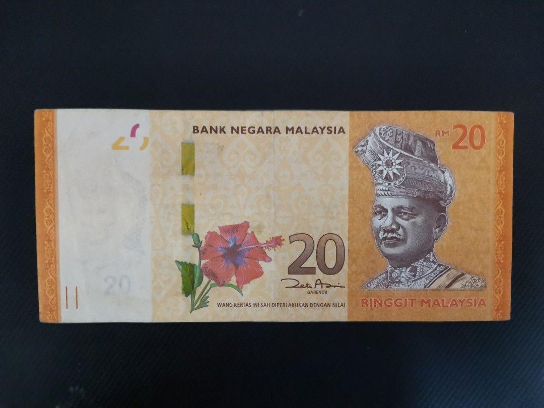 12th Series Malaysia RM20 Sign Zeti First Prefix CJ Banknote, Hobbies ...
