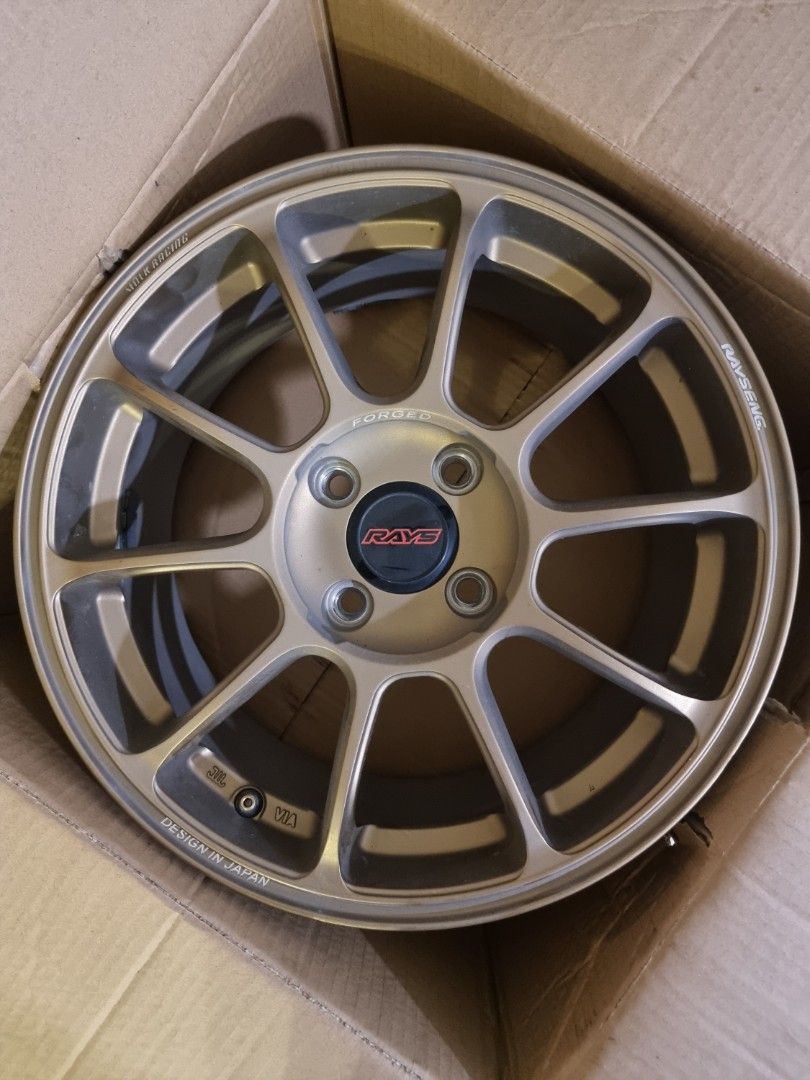 15" Sport Rim PCD 4x100, Car Accessories, Tyres & Rims on Carousell