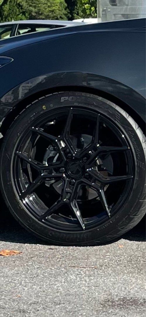 18 inch Forged Rims 5x114.3, Car Accessories, Tyres & Rims on Carousell