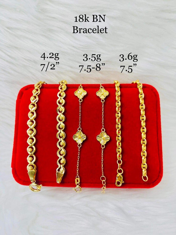 18k SAUDI GOLD, Women's Fashion, Jewelry & Organizers, Bracelets on ...