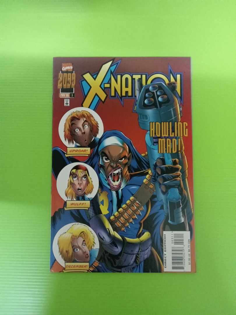 1st app Exodus ( Mutant, Would be Conqueror ) X-Nation 2099 #3 ...