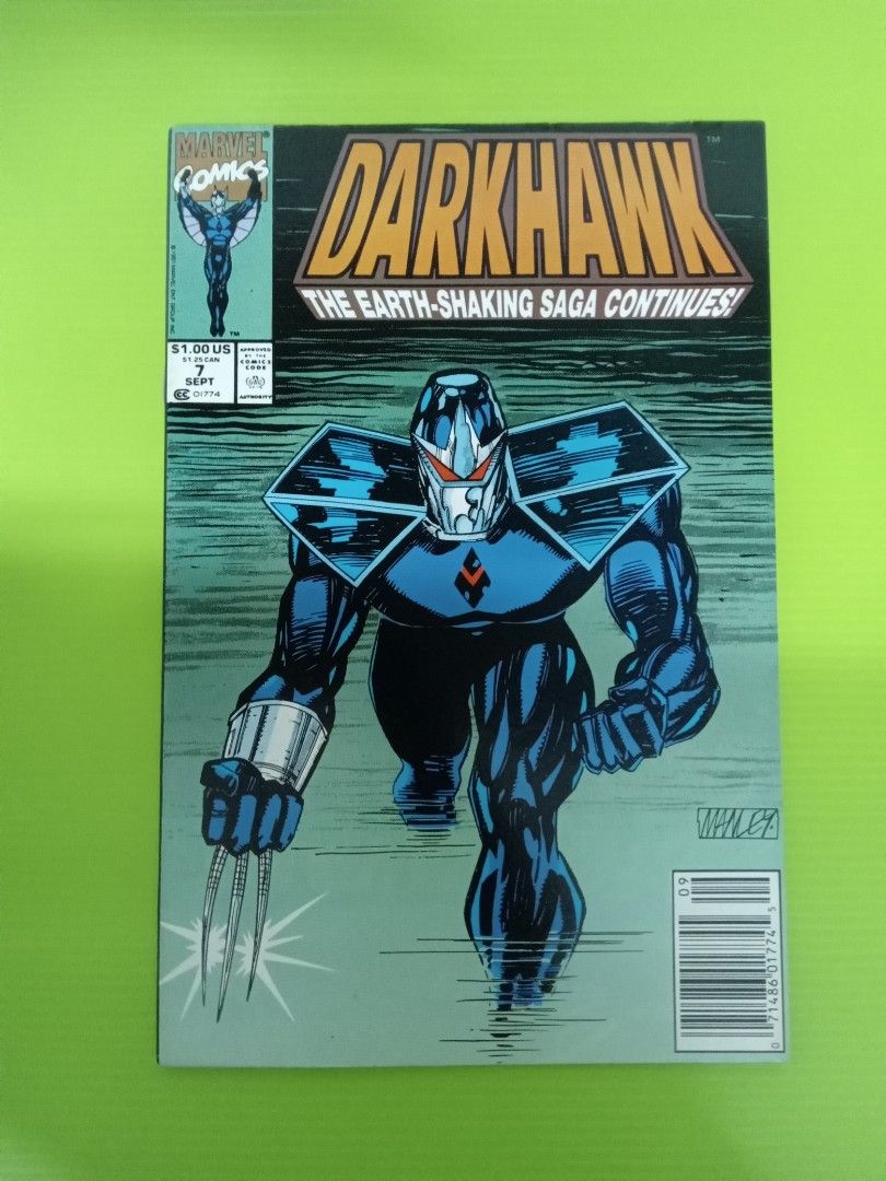 1st app Lodestone ( Supervillain ) Darkhawk #7 ( Mike Manley - Cover ...