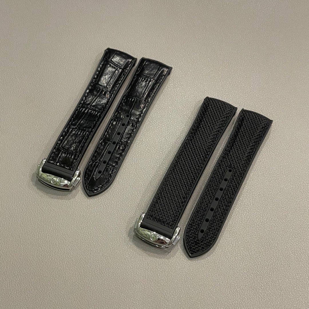 Omega Speedmaster 3861 Aftermarket Strap with Deployant Buckle, Luxury ...