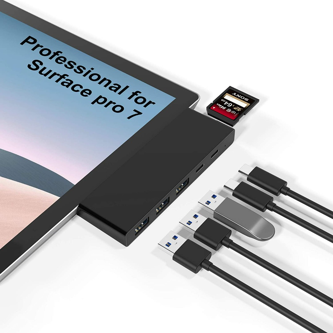 Surface Pro Usb Hub With Usb C Port Type C Full Function Port Data Transmission Port