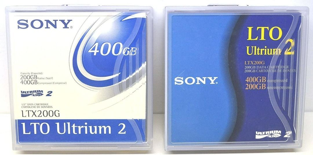 2320) SONY LTX200G LTO ULTRIUM TAPE CARTRIDGE LTO-2 200GB (NATIVE ...