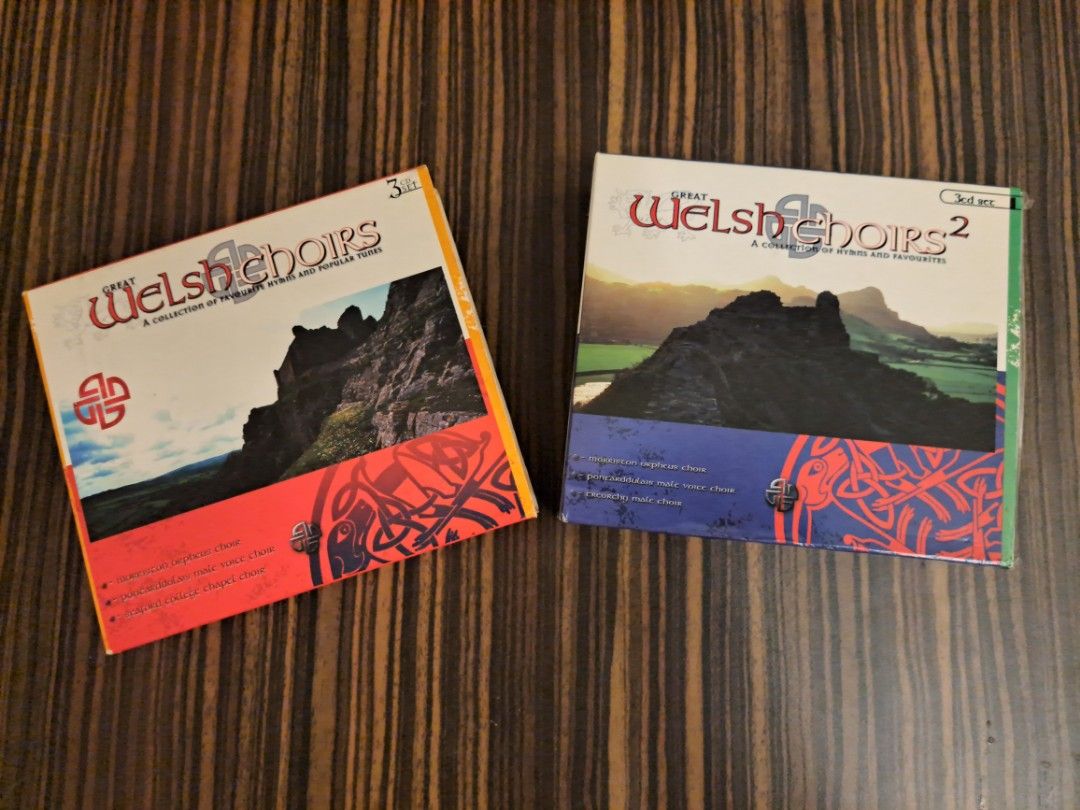 (3CD box set) Great Welsh Choirs 1&2, Hobbies & Toys, Music & Media ...