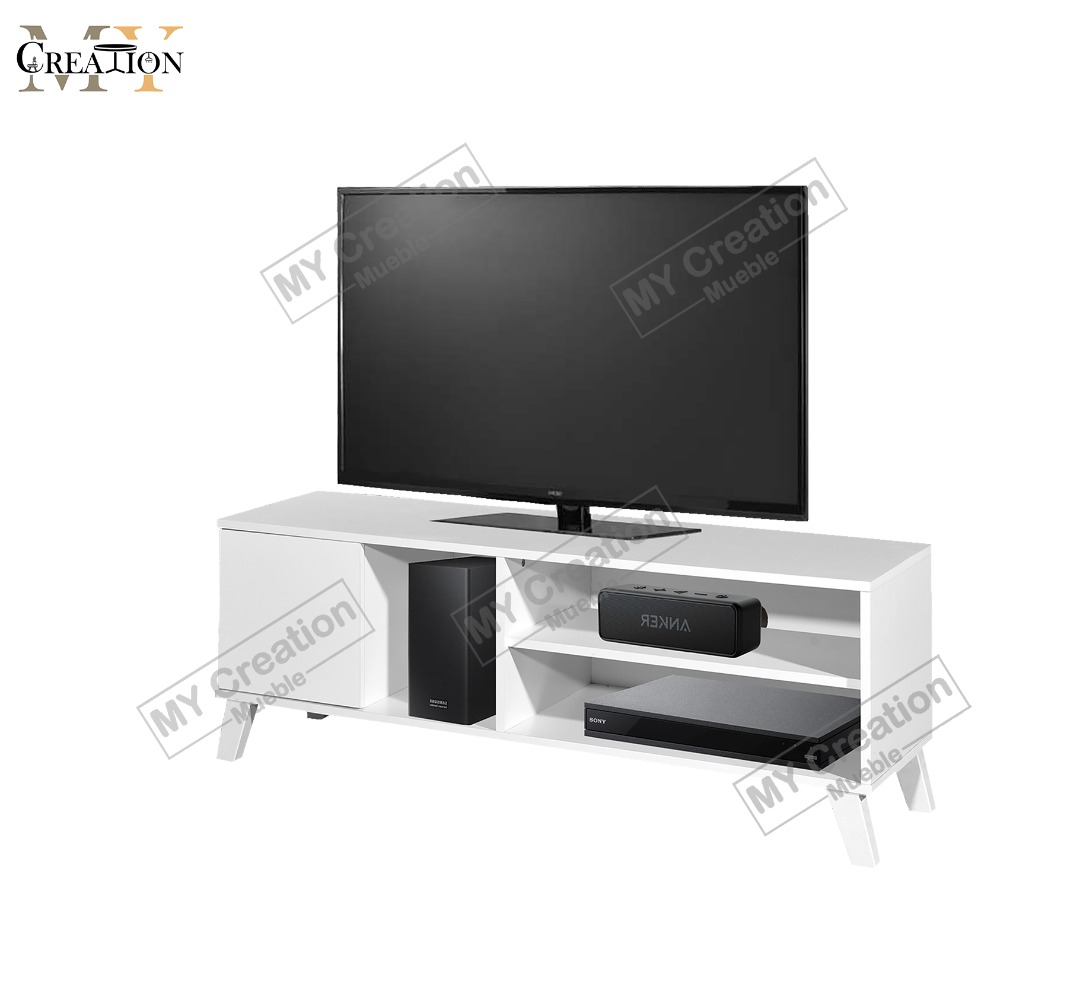 4 ft TV Cabinet \ TV Rack \ TV Console \ 4 kaki Almari TV, Furniture & Home Living, Furniture ...