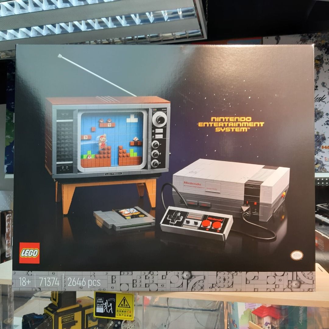 (旺角家樂坊9樓/沙田連城廣場4樓 門市現貨) 全新 LEGO 71374 Nintendo Entertainment System ...