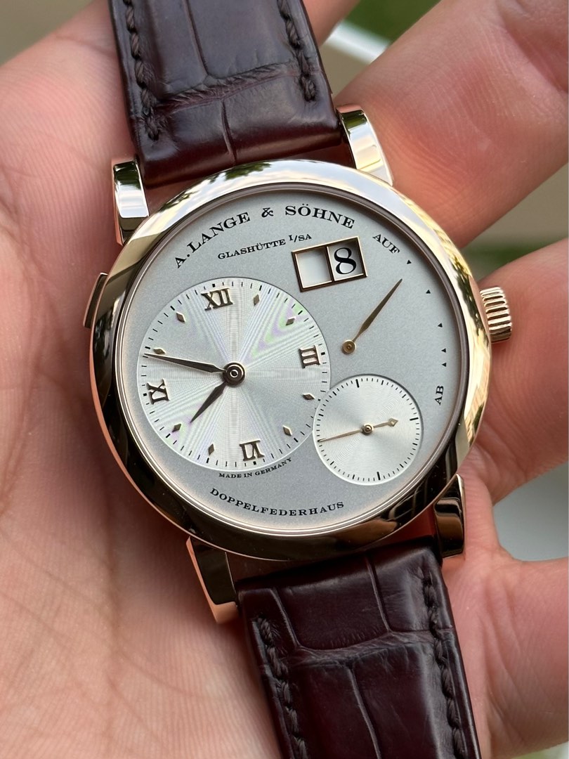 A. Lange & Sohne Lange 1 Ref. 101.032 Like New Full Set Local AD 2013 ...