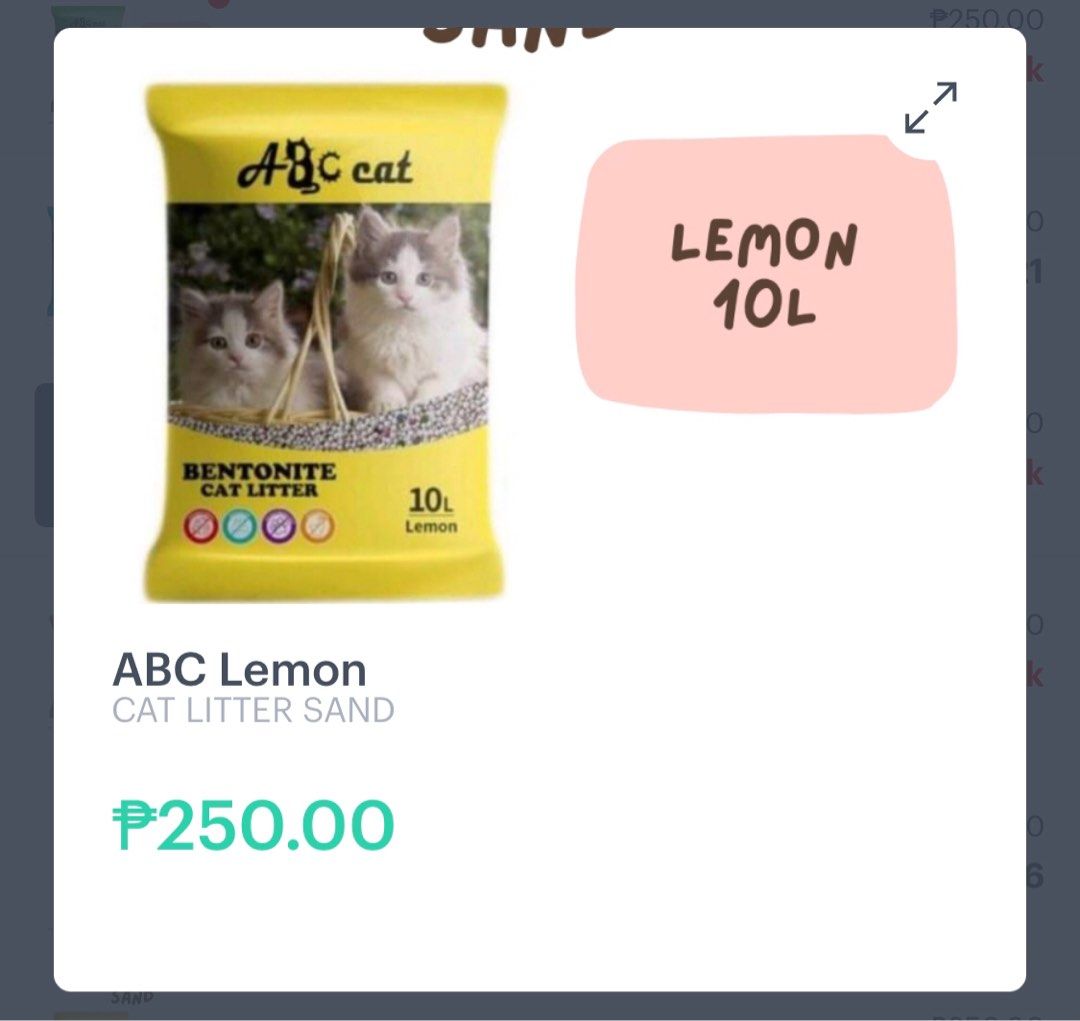 ABC Cat Litter Sand on Carousell