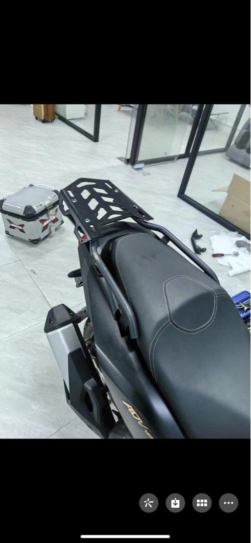 ADV160 rack heavy duty box bracket Honda adv xadv 160, Motorcycles ...