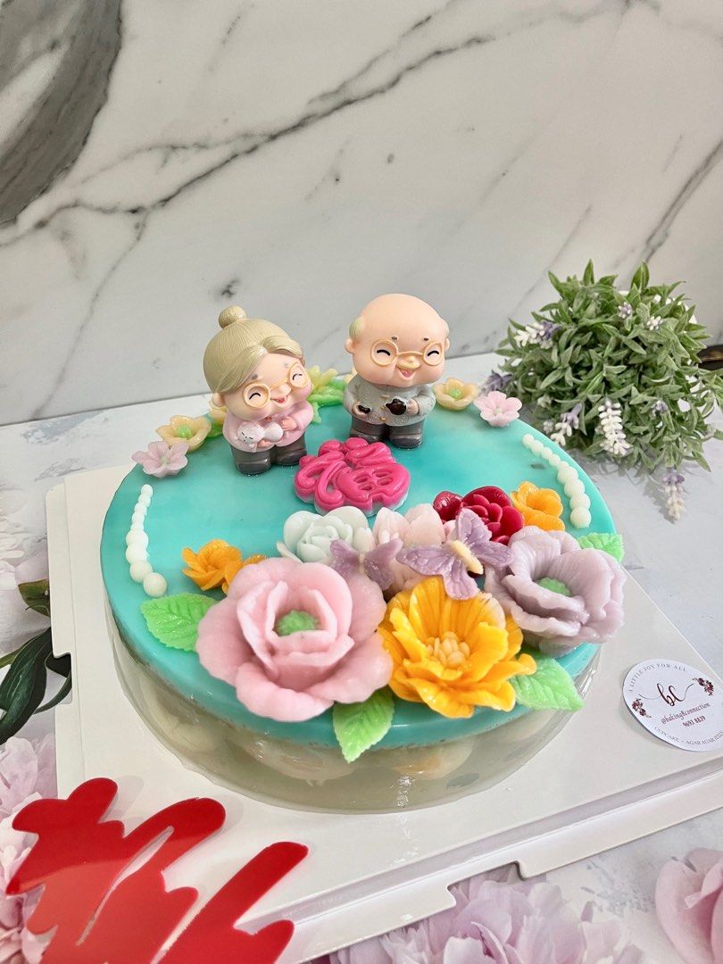 Ah gong ah ma jelly cake | Coconut agar agar fruit cake, Food & Drinks ...